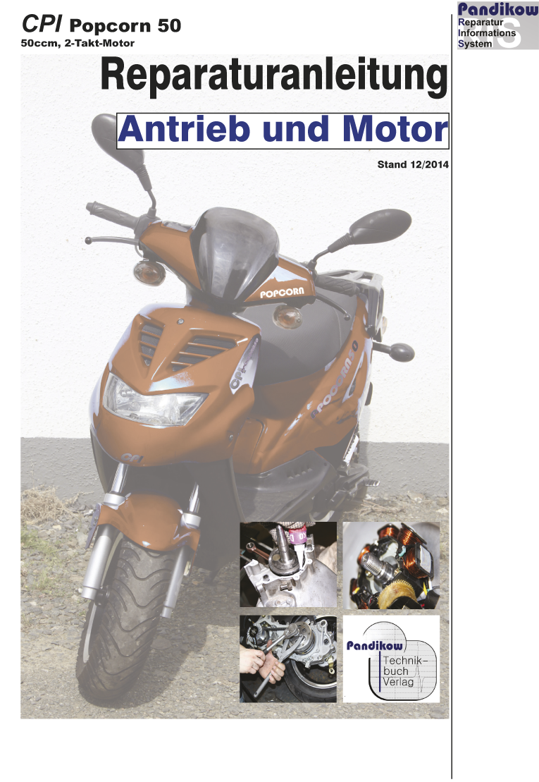 Pandikow Buch Reparaturanleitung RIS CPI Popcorn 50 Antrieb und Motor ...