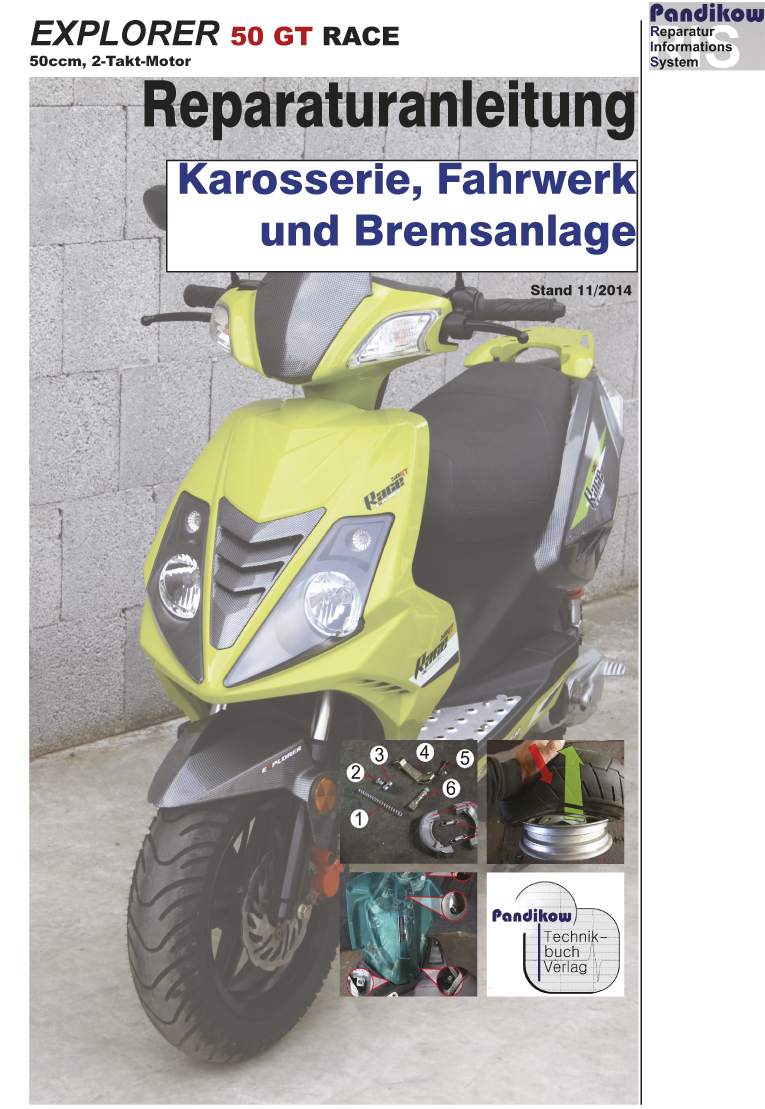 Pandikow ebook Reparaturanleitung RIS Explorer 50 GT Race Karosserie ...