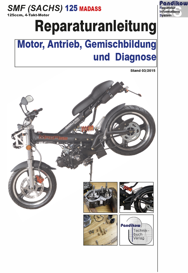 Reparaturanleitung RIS SFM (Sachs) 125 MADASS Motor, Antrieb ...